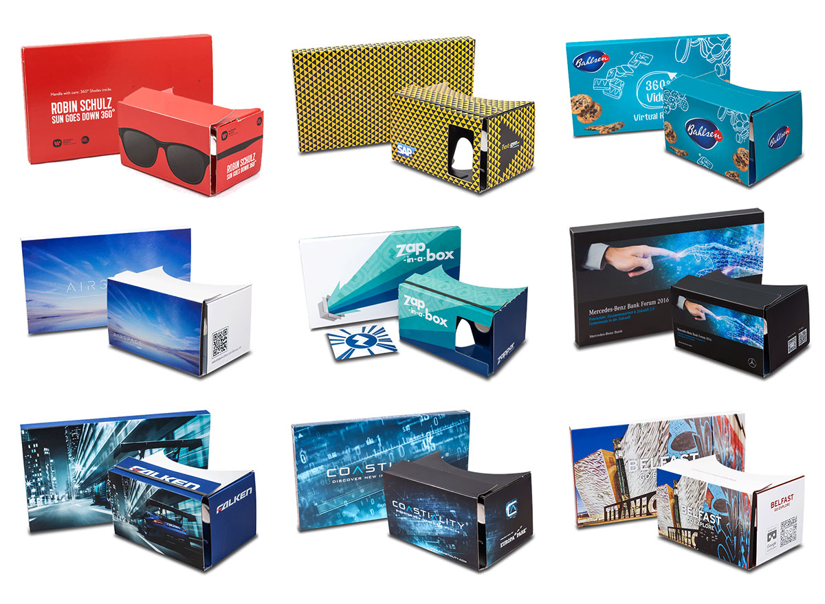 Branded Google Cardboard Custom Google Cardboard